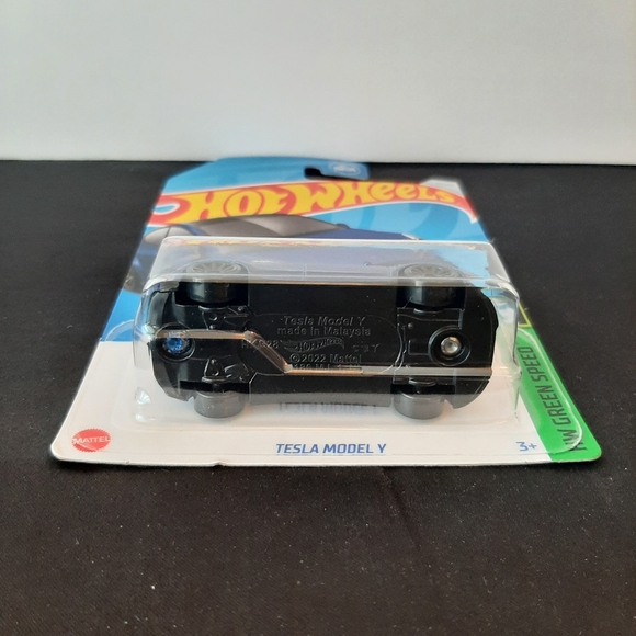Mattel | Other | Tesla Model Y Hot Wheels 224 Hw Green Speed Collection ...